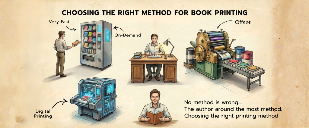 Choosing the Right Method for Book Printing: A Complete Guide for Auth
